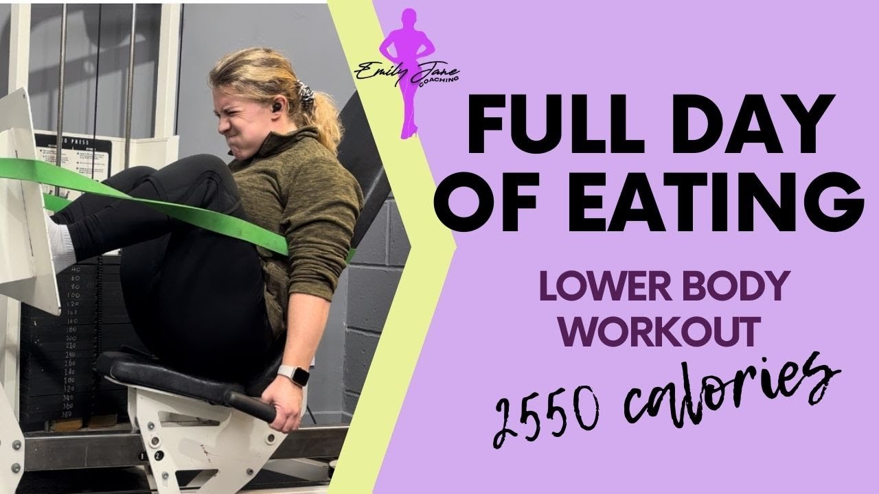 FULL DAY OF EATING ON A LEG DAY- FEMALE BODYBUILDER OFF SEASON. - YouTube