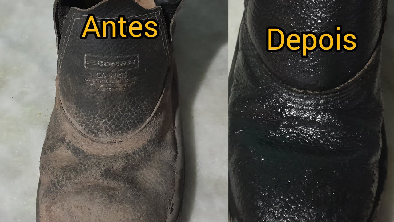 como fazer graxa pra sapato com apenas dois ingredientes, morria e não ...