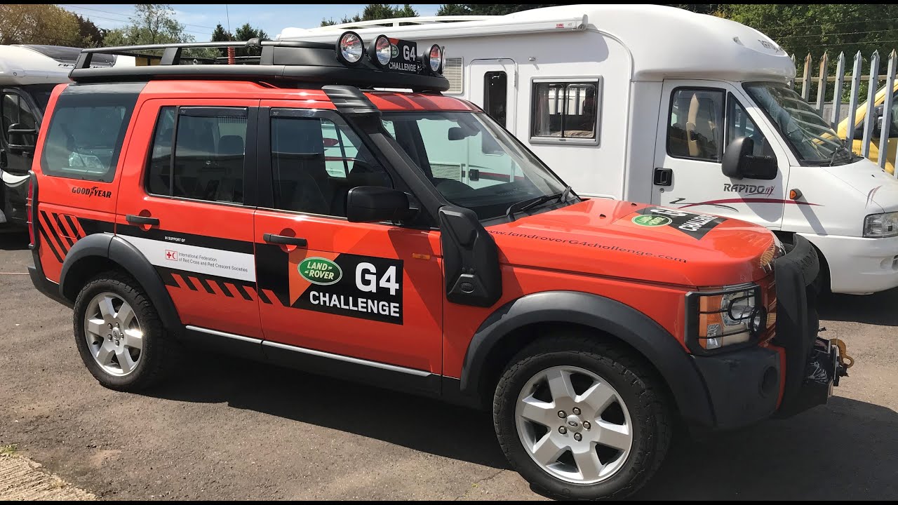 2008 LAND ROVER DISCOVERY 3 G4 CHALLENGE SUV REVIEW - YouTube