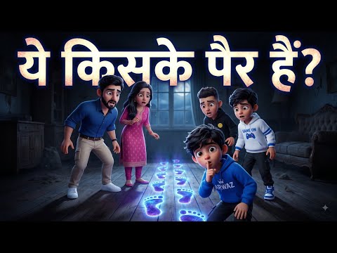 “ये पैरों के निशान घर में कहाँ से आए? 😱👣