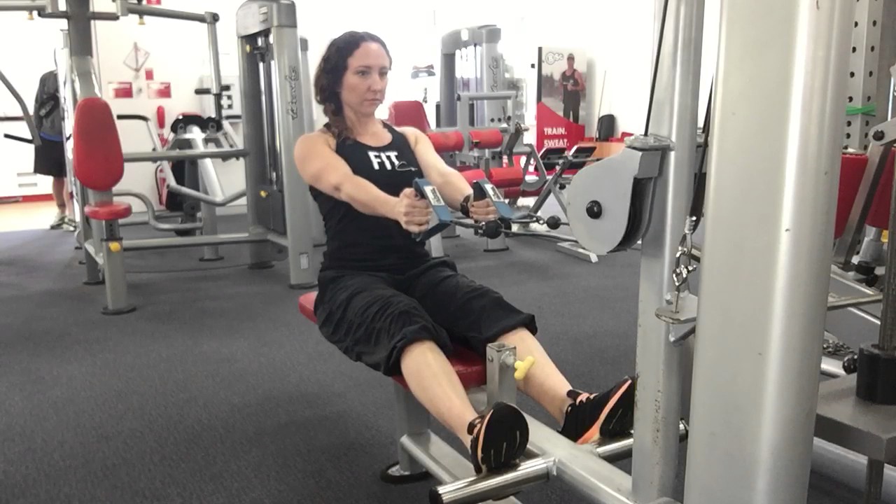 Alternating Low Cable Row - YouTube