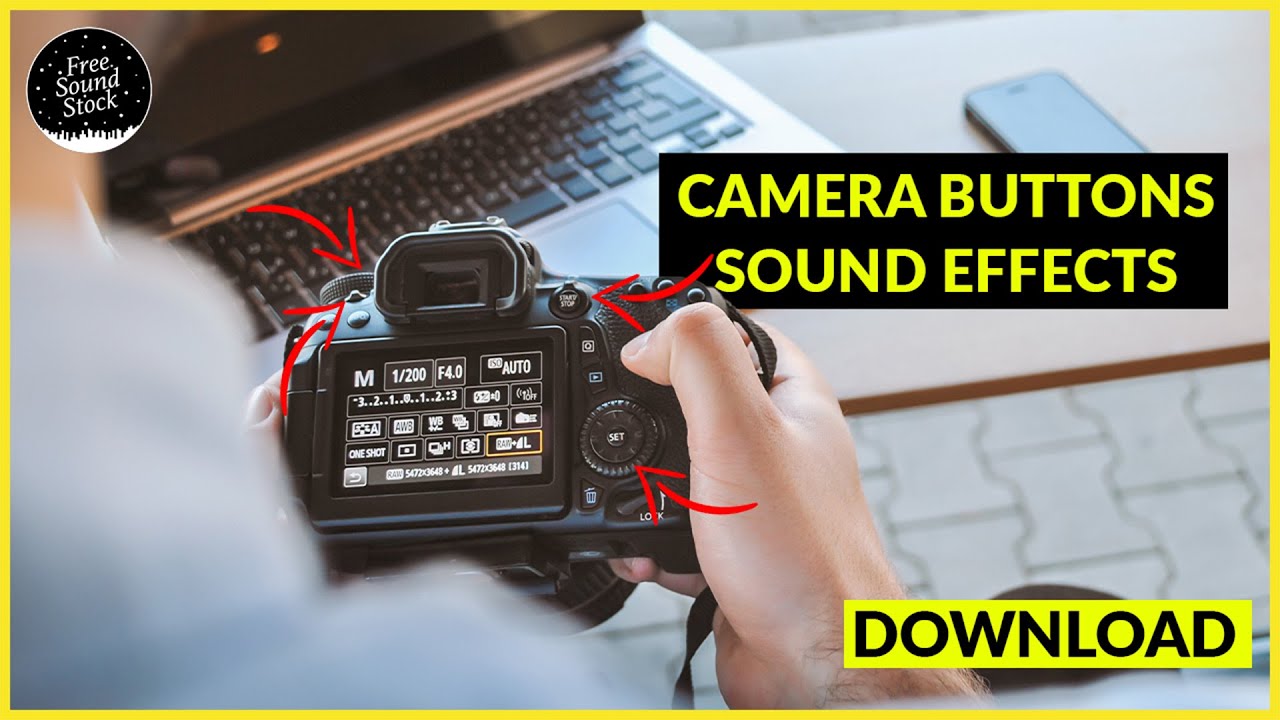 Camera Buttons Sound Effects - YouTube