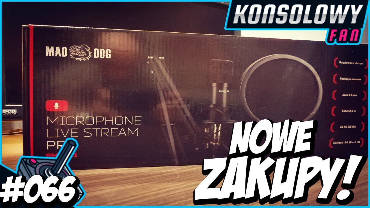 Nowe zakupy #20 I MAD DOG Pro GMC301 - YouTube