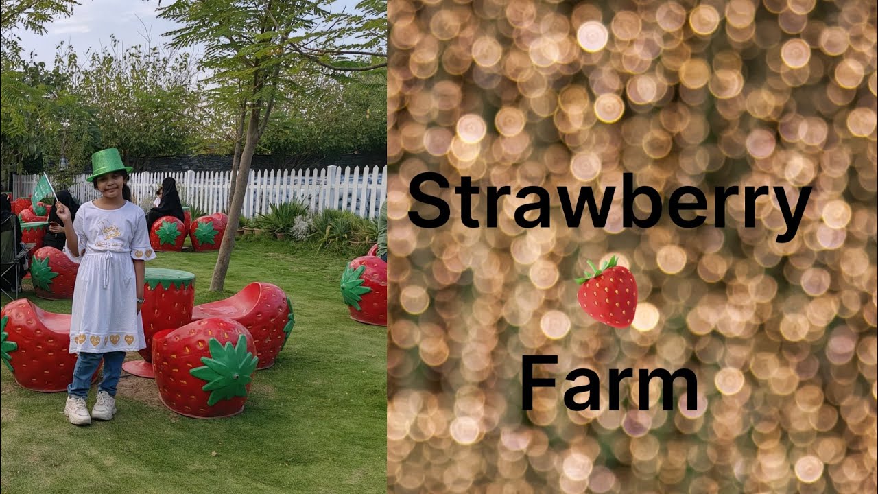 Let’s go to the strawberry farm#Samaha LikePink - YouTube