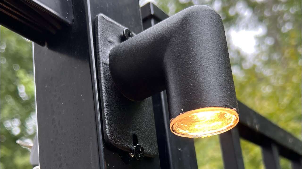 Fence Lighting - YouTube