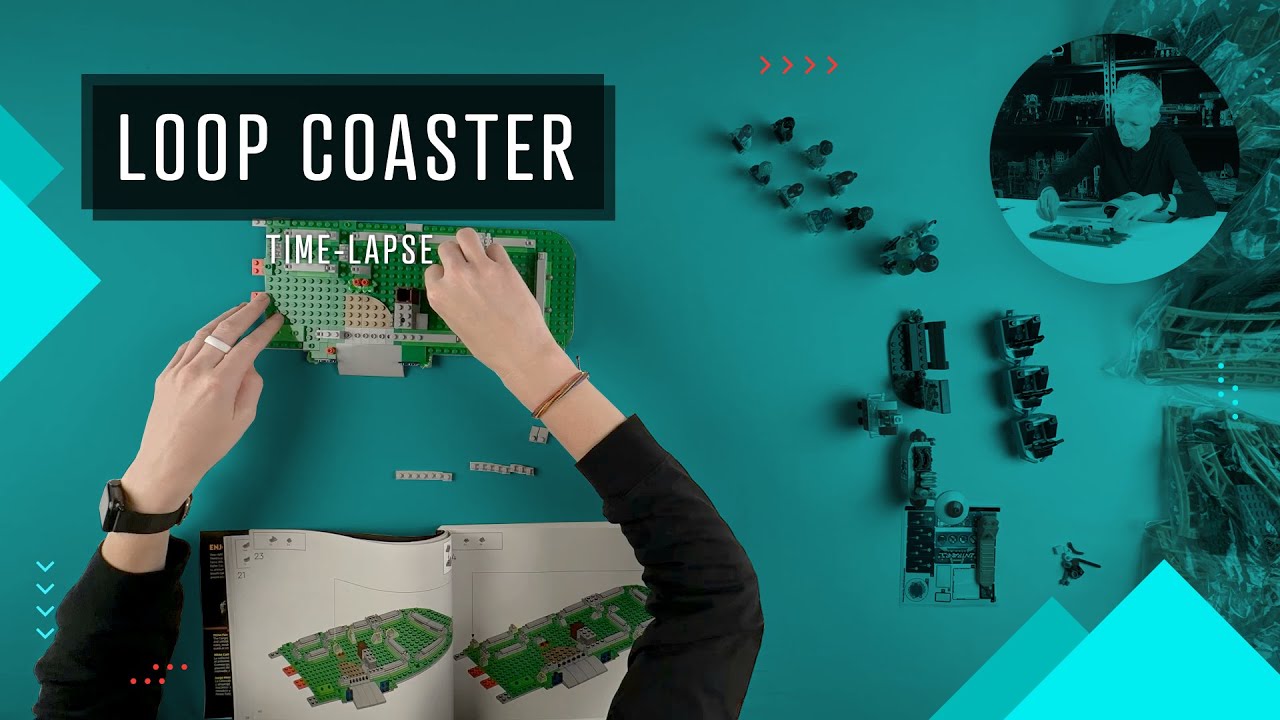 LEGO Time-lapse: Loop Coaster - YouTube