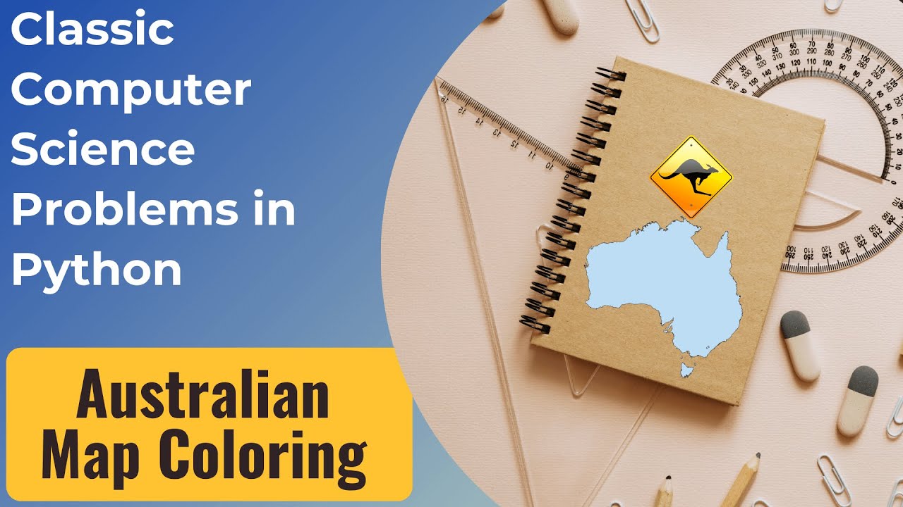 13 - 3.2 The Australian Map Coloring Problem - YouTube