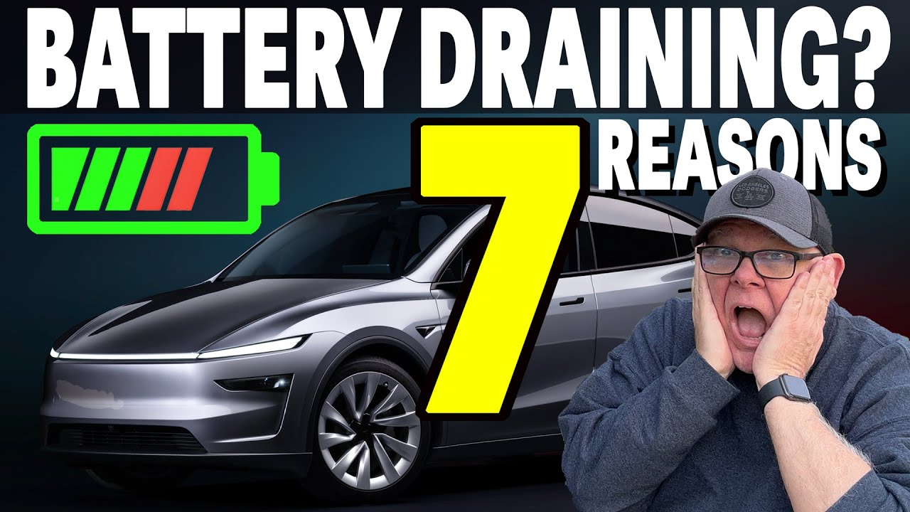 7 Reasons Your PARKED Tesla Is Losing Battery Range! - YouTube