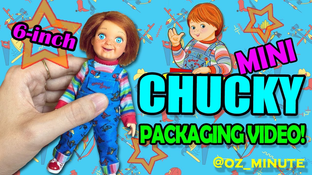 6inch mini good guys chucky doll packaging video - YouTube