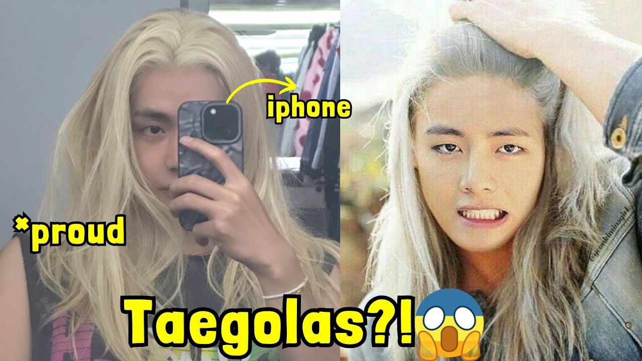 OMG TAEHYUNG?!!! What is he doing now?😭 He looks like an Elf here, my ...