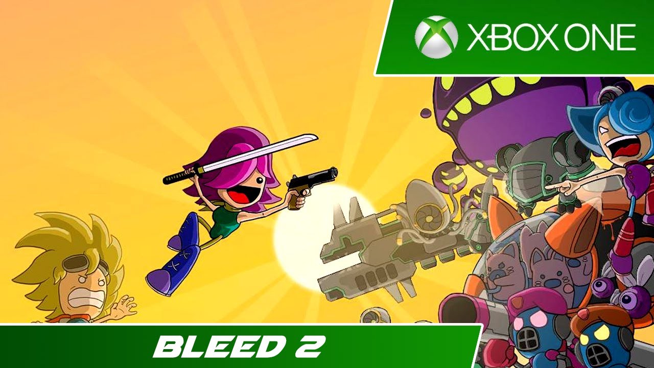 BLEED 2 - ARCADE MODE (2017) // First Level // Microsoft XBOXONE ...