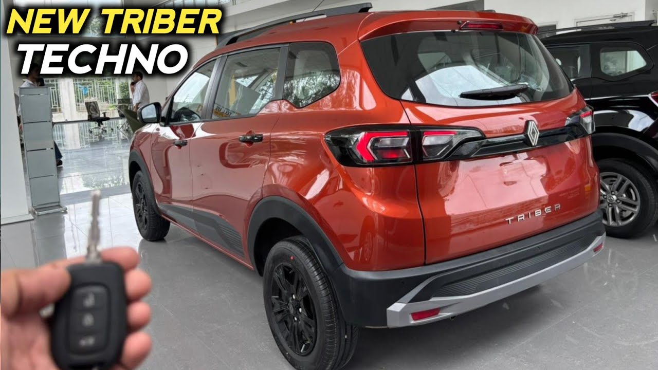 New Renault Triber Facelift 2025 || New Renault Triber TECHNO Price ...