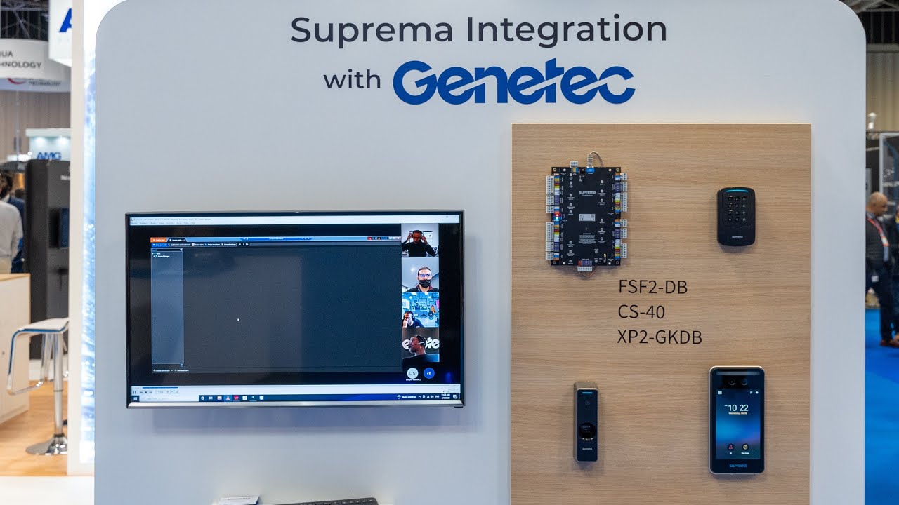 [THE SECURITY EVENT 2022] GENETEC Integration l Suprema UK | Intro & Demonstration - YouTube