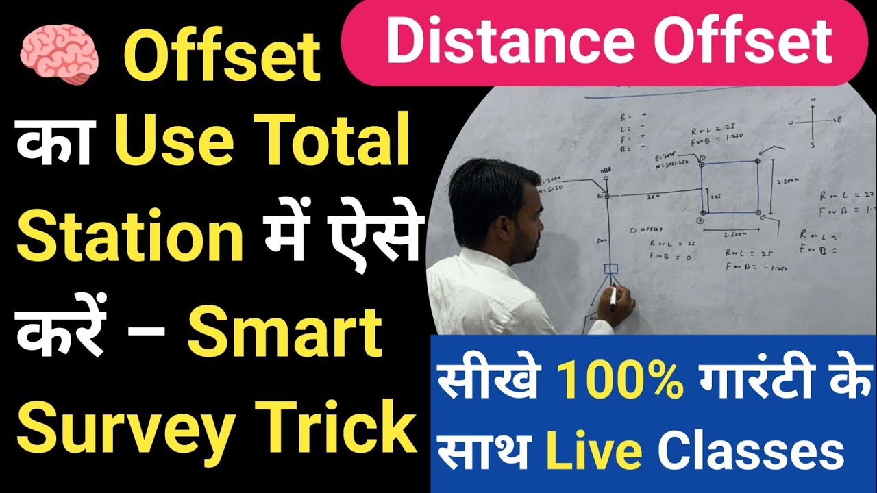 Total Station Offset – Must-Know for Every Surveyor! | Total Station ...