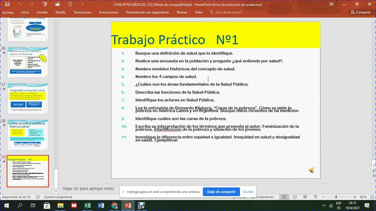 Desarrollo del TP1 (Trabajo Práctico N1) - YouTube