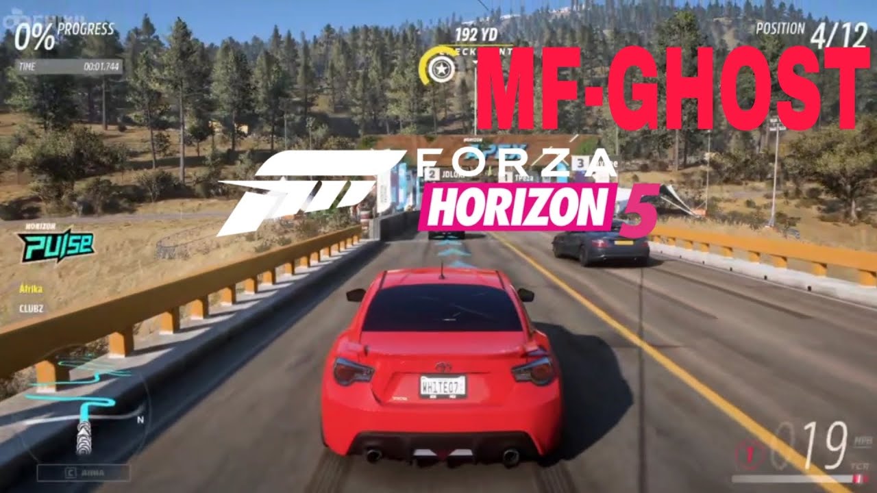 MF GHOST Forza horizon 5 Kanata's Toyota gt86 - YouTube