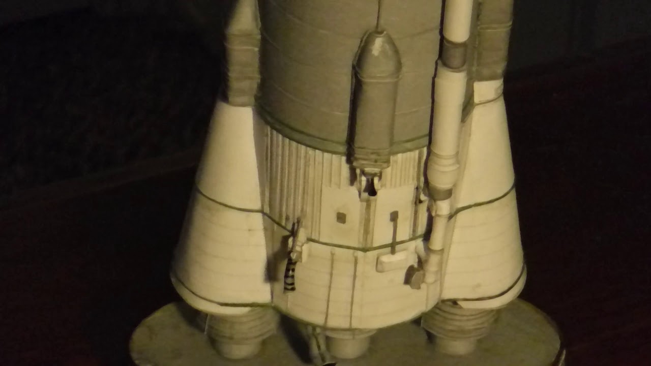 MERCURY-ATLAS MA-6 "PAPER MODEL" 1/50 SCALE - YouTube