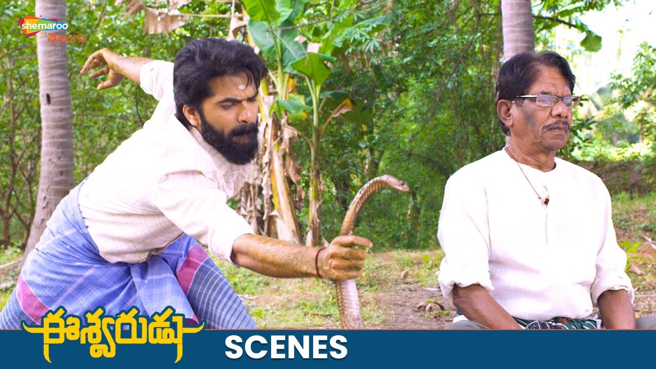 Simbu Saves His Father From Deadly Snakes | Eeshwarudu Movie Best ...