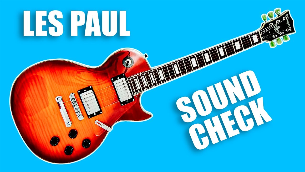 Guitarra Les Paul Custom Luthier - Wingerter Fleur de Lis - YouTube