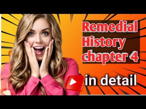 🛑History for Remedial Chapter 4 part 1 in detail - YouTube