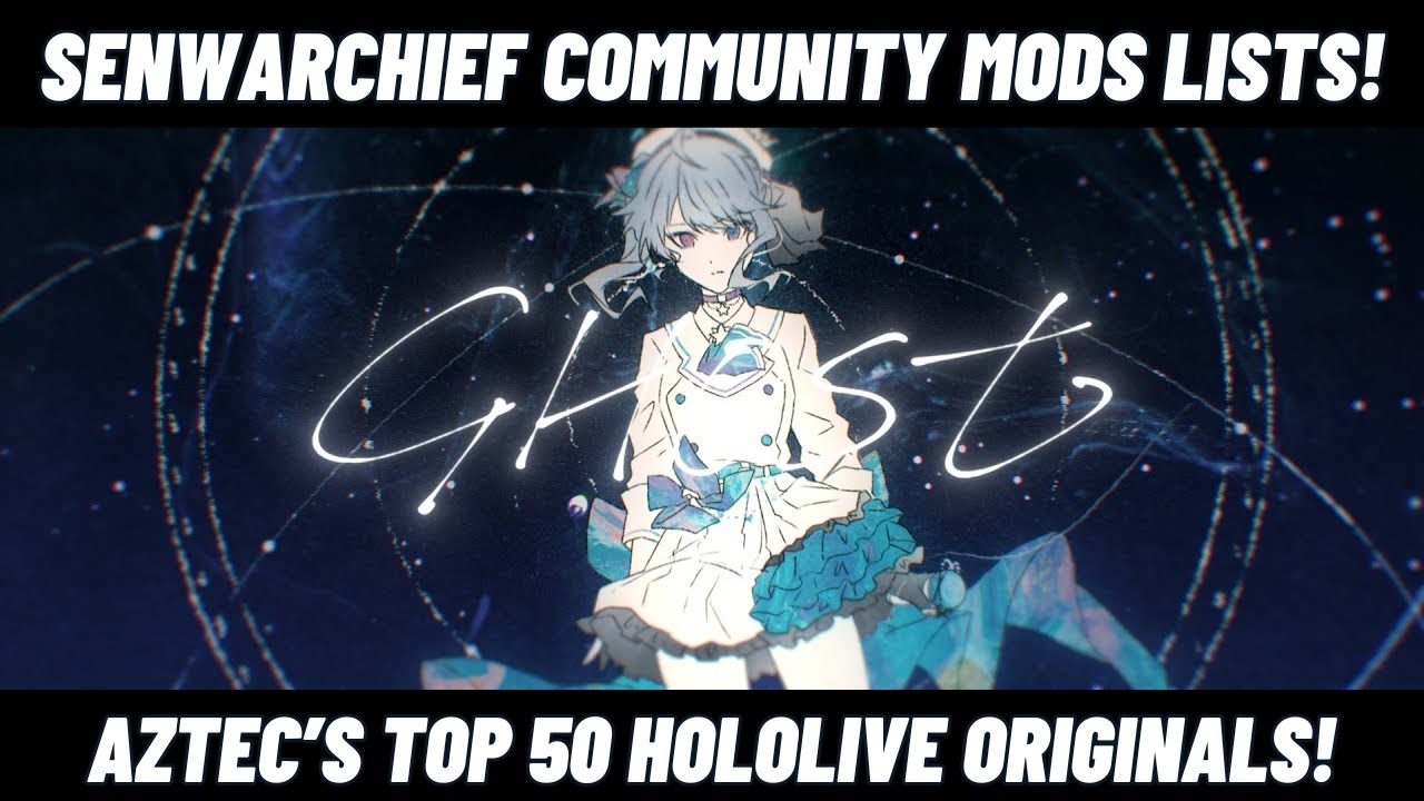 Community Mods Lists: Aztec's Top 50 Hololive Originals - YouTube