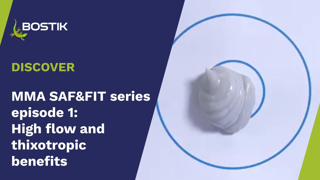 MMA SAF&FIT series episode 1: High flow and thixotropic benefits ...