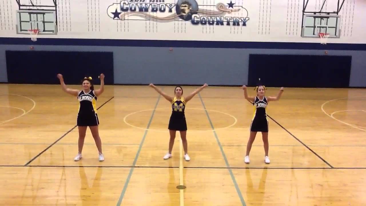 McKinney Sports Connection Cheer Clinic- Defense Cheer - YouTube