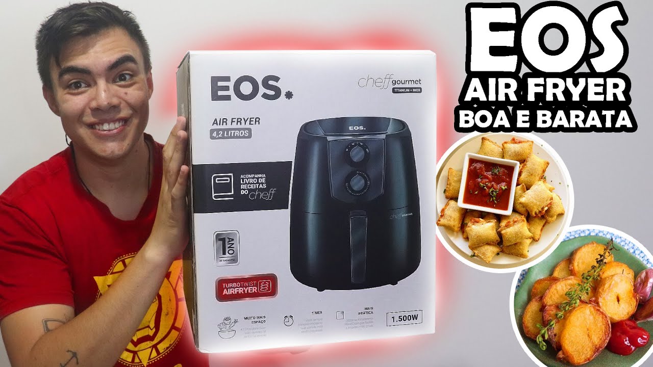 TOP ESSA AIR FRYER EOS | Cheff Gourmet 4,2L e 1500w - YouTube