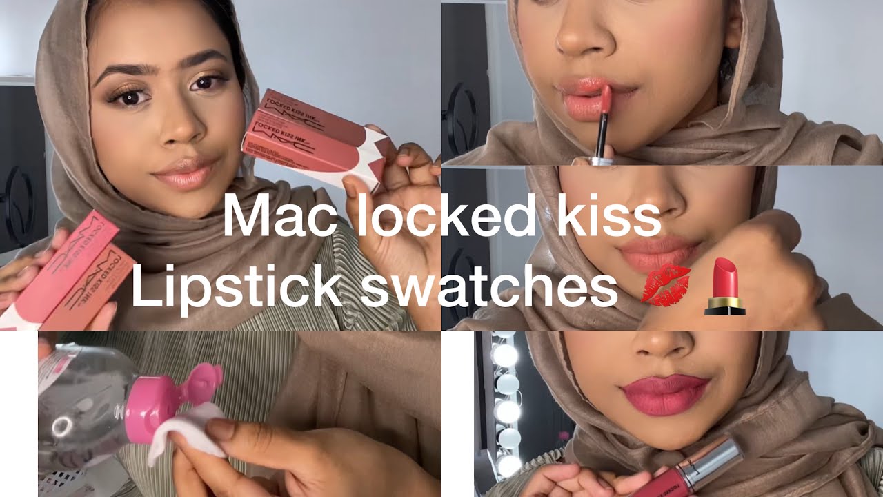 MAC locked kiss ink lipstick review| new update follow me IG, TikTok ...