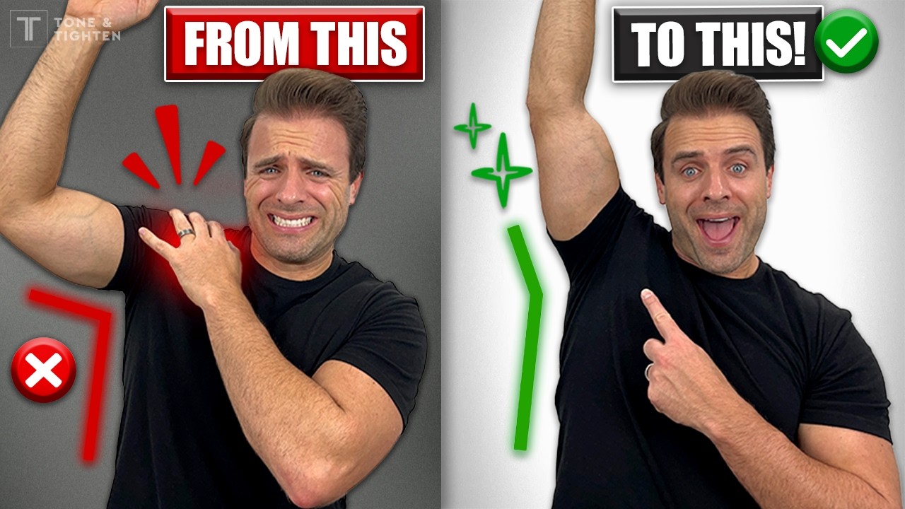 Say GOODBYE To Overhead Shoulder Pain! [Just 3 Simple Steps] - YouTube