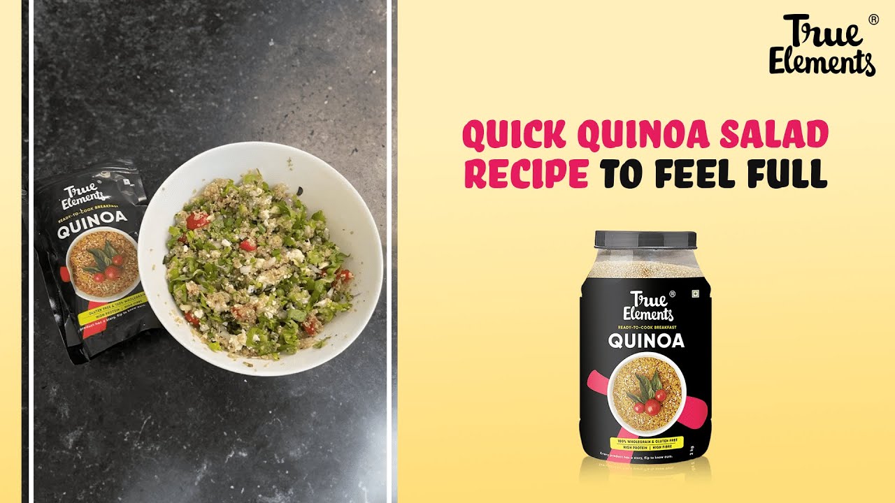 Protein-Packed Quinoa Salad | Healthy Recipe | True Elements - YouTube