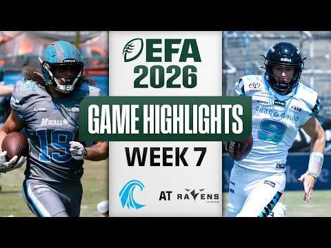 Nordic Storm at Munich Ravens Game Highlights | EFA Season 2026 Week 7