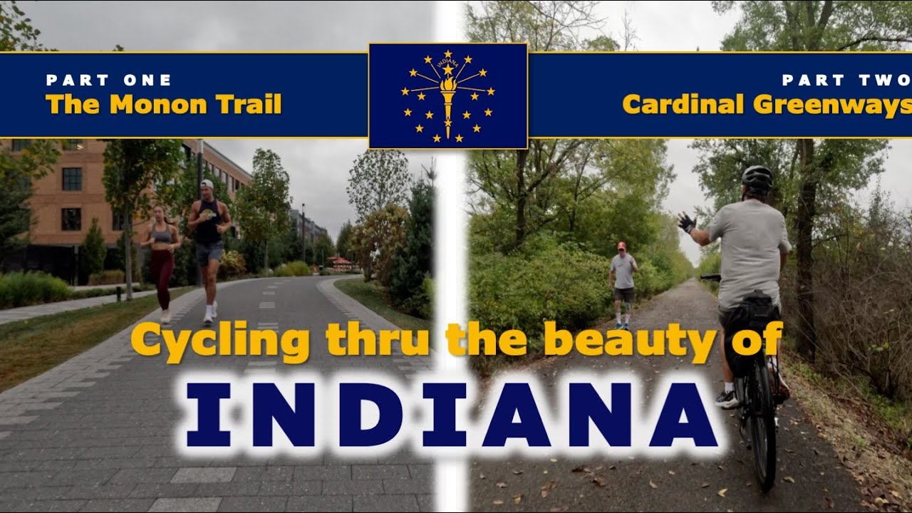 Bike Touring the Great State of INDIANA (the Monon Trail and Cardinal ...