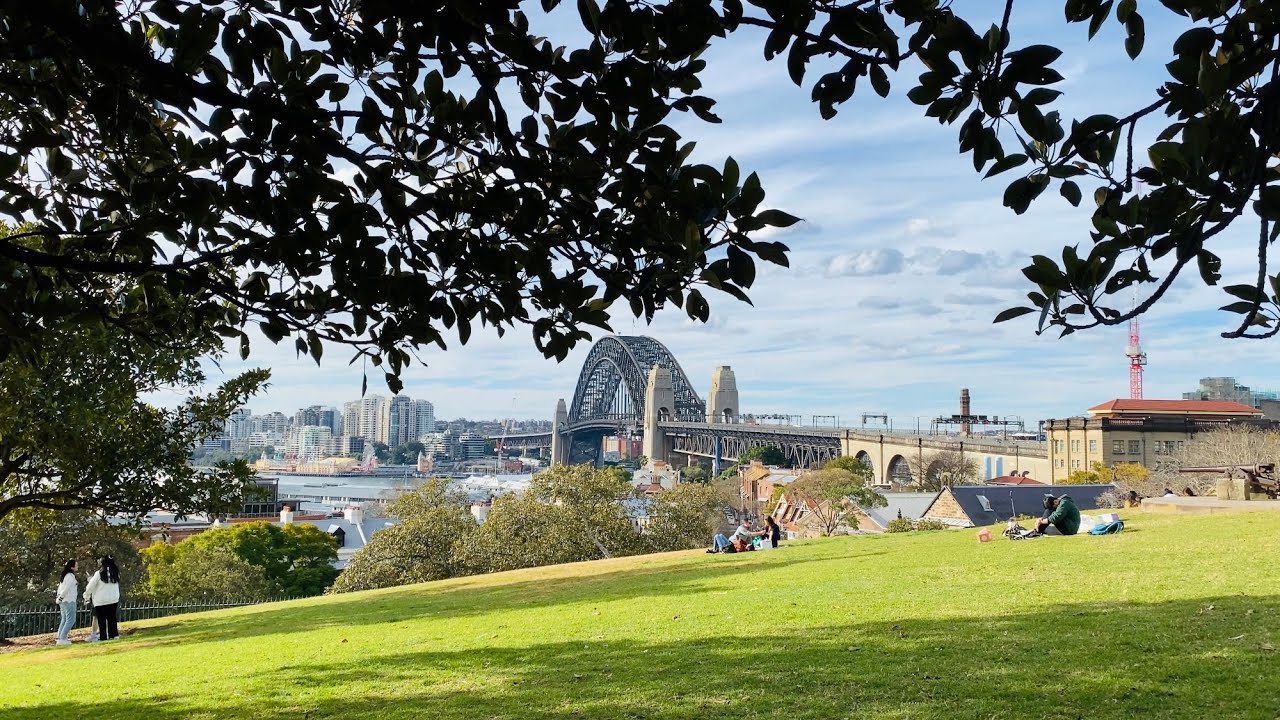 Australia | Walk to Observatory Hill Park from Circular Quay, Sydney ...