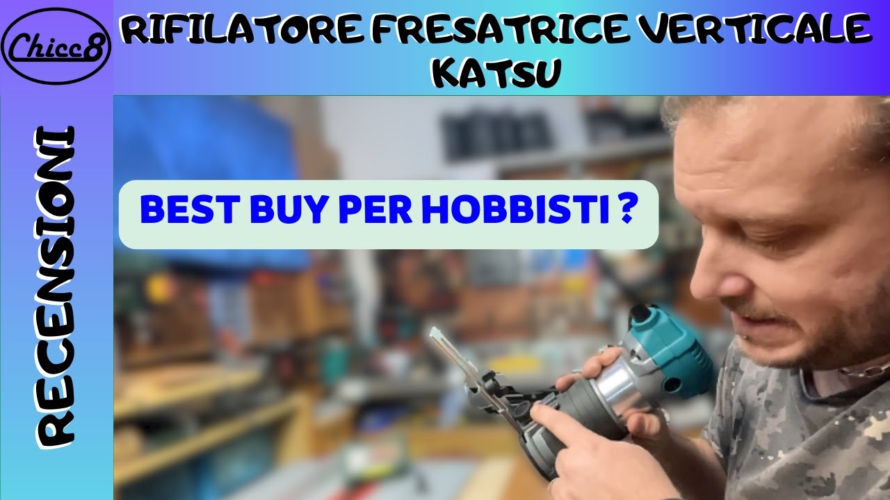 Rifilatore Fresatrice katsu ( potevano farlo meglio? ) solo 46€ - YouTube