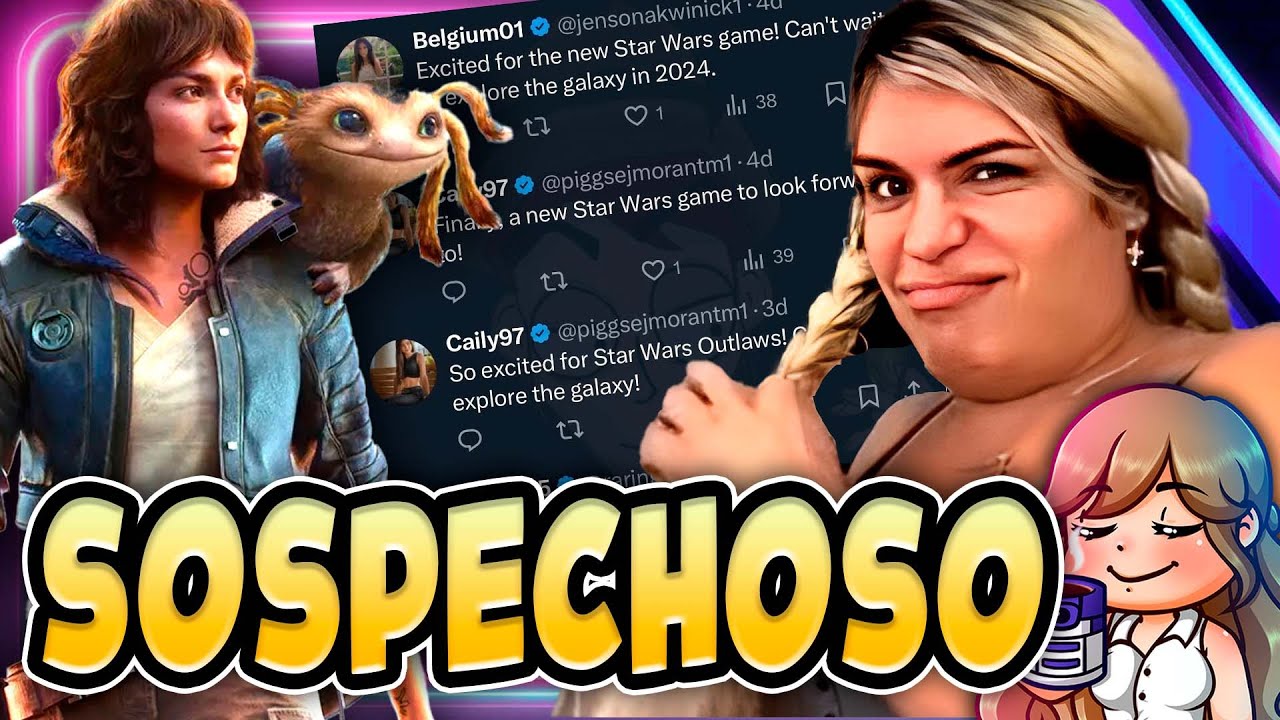 🤨 ¿DISNEY USA BOTS PARA PROMOCIONAR STAR WARS OUTLAWS? 🤨 - YouTube