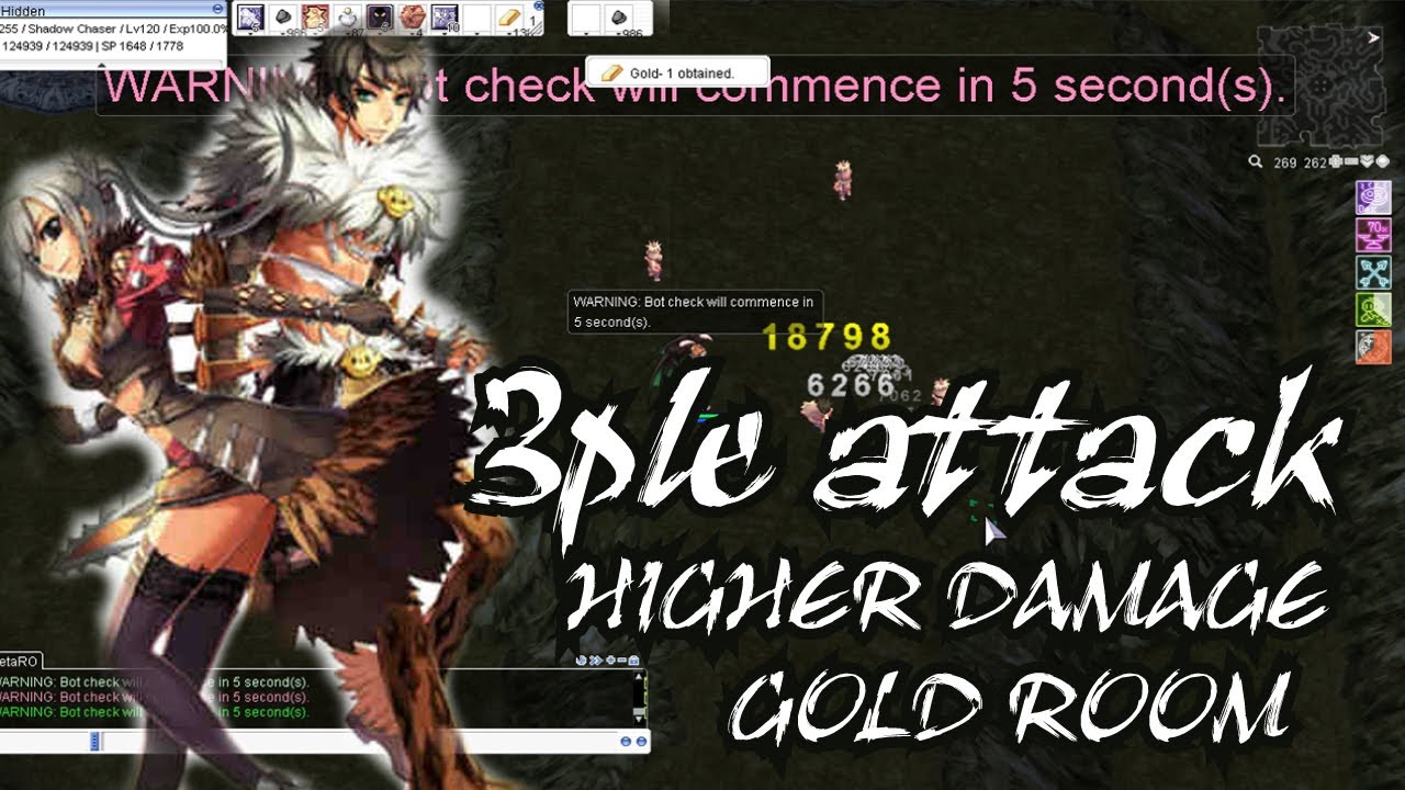 Ragnarok Online Gold Farming triple attack Zeta RO - YouTube