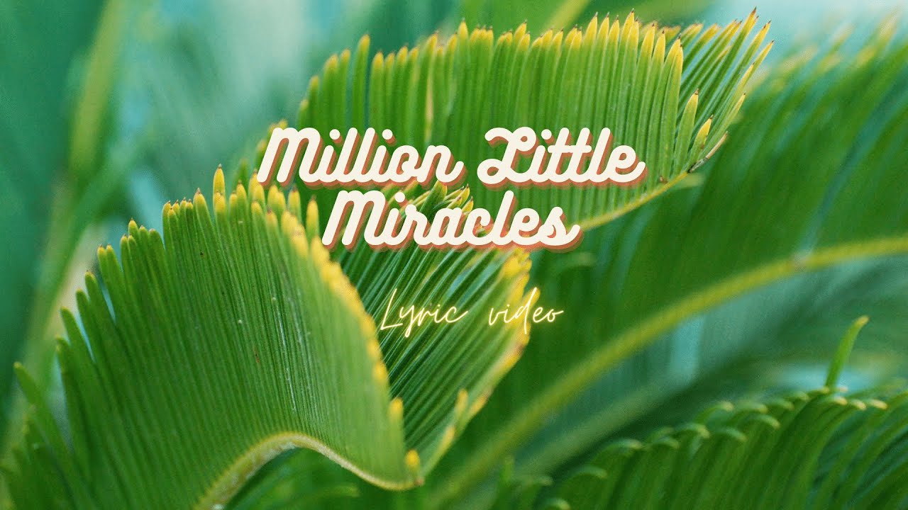 Million Little Miracles - Lyric video - YouTube