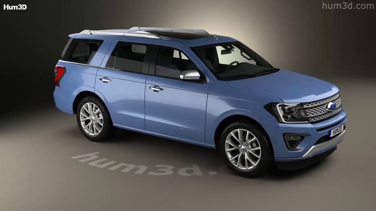 Ford Expedition Platinum 2017 3D model by Hum3D.com - YouTube