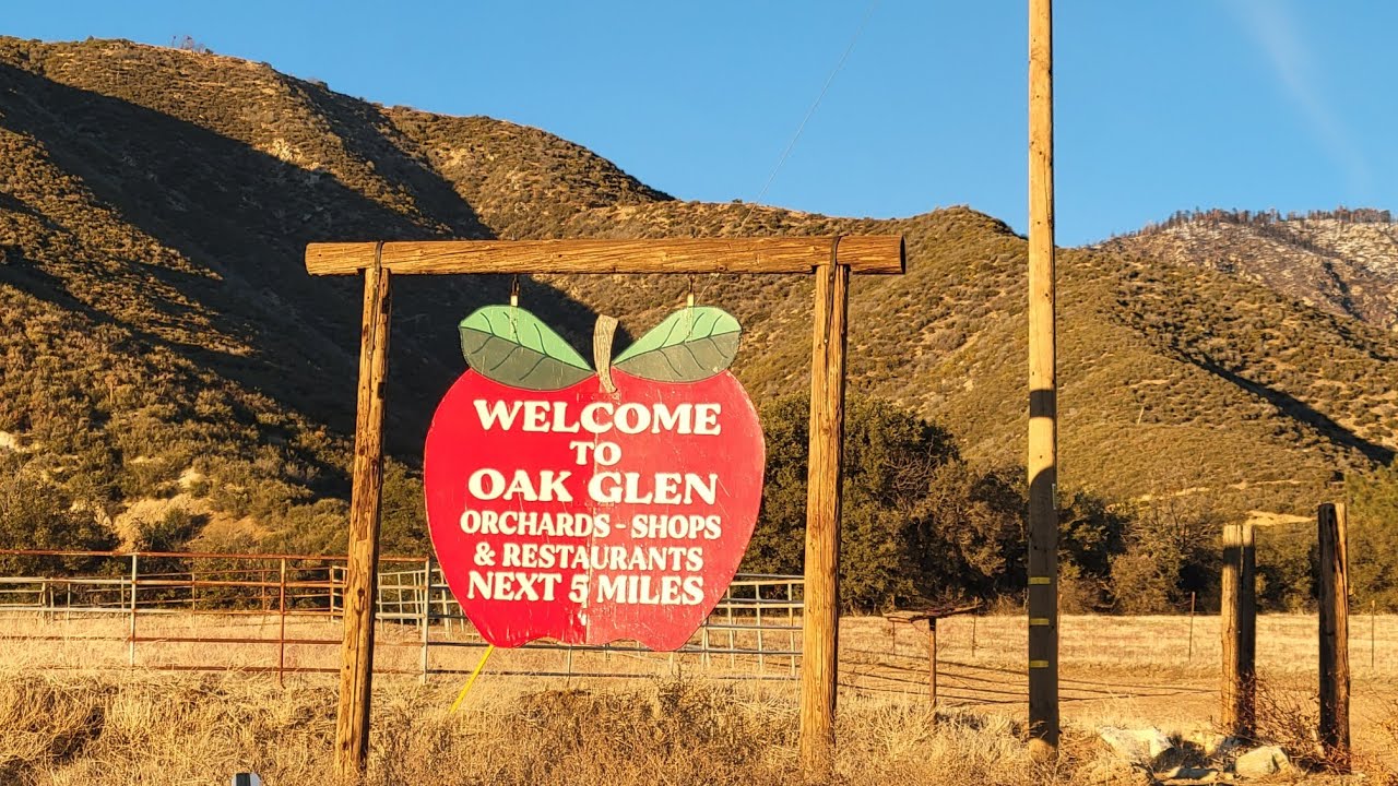 Exploring..Oak Glen Apple Farms, Oak Glen, CA. - YouTube