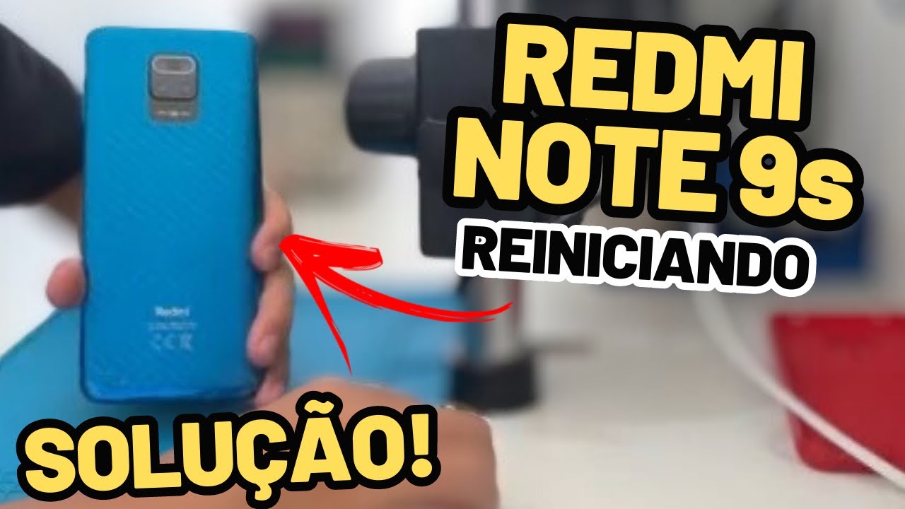 COMO RESOLVER! XIAOMI REDMI NOTE 9S DESLIGA E LIGA SOZINHO, REINICIANDO, LOOP. - YouTube