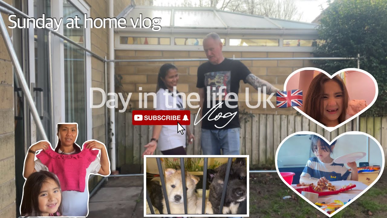 Daily vlog in the life Uk| Sunday at home vlog| British-Filipino family ...