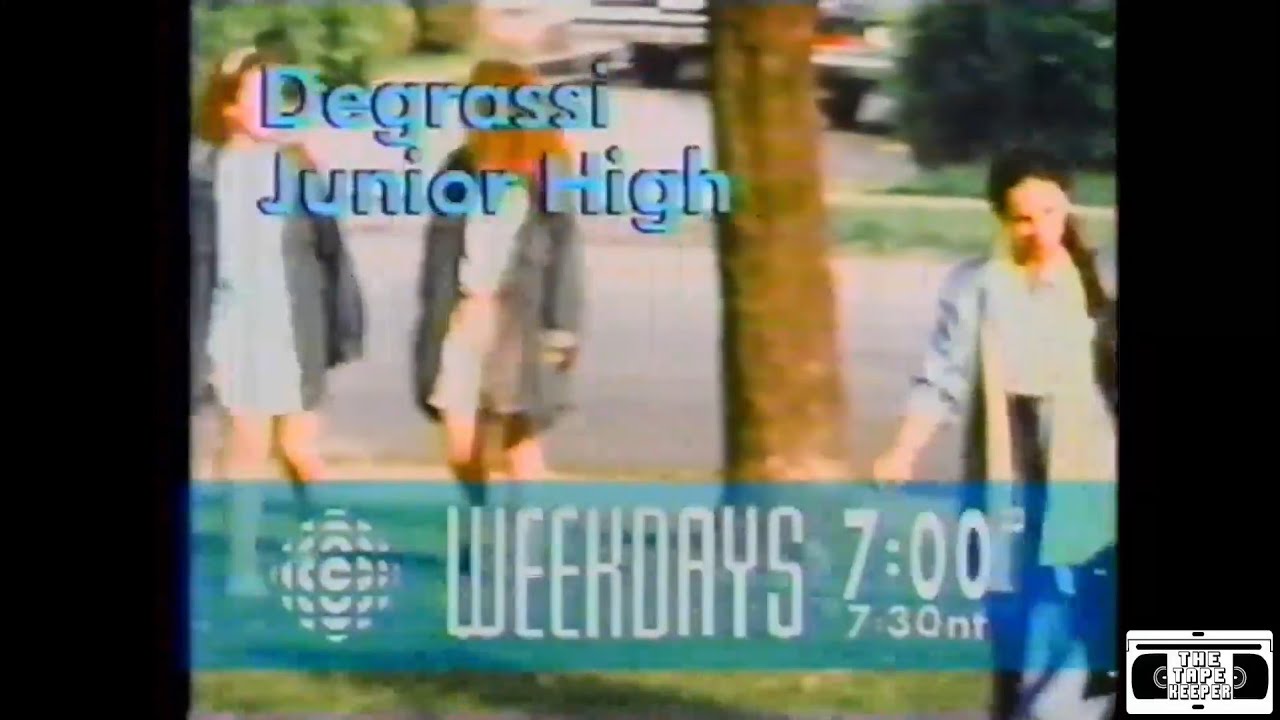 DeGrassi Junior High Promo - CBC 1991 - YouTube