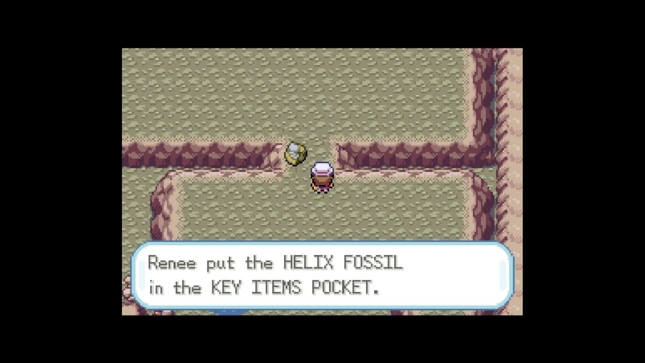 Helix Fossil Pokemon Fire Red