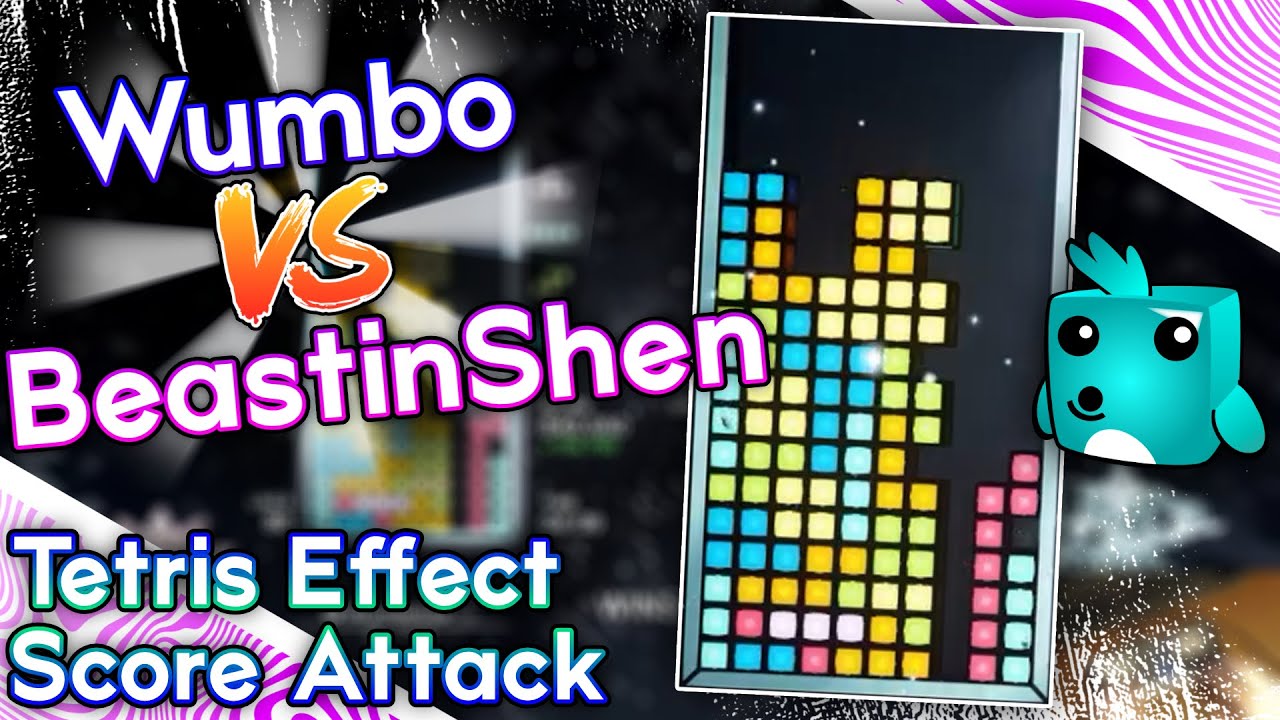 Tetris Effect Score Attack - T-Spin Factory vs BeastinShen - YouTube