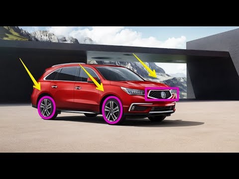 2018 acura mdx red - YouTube