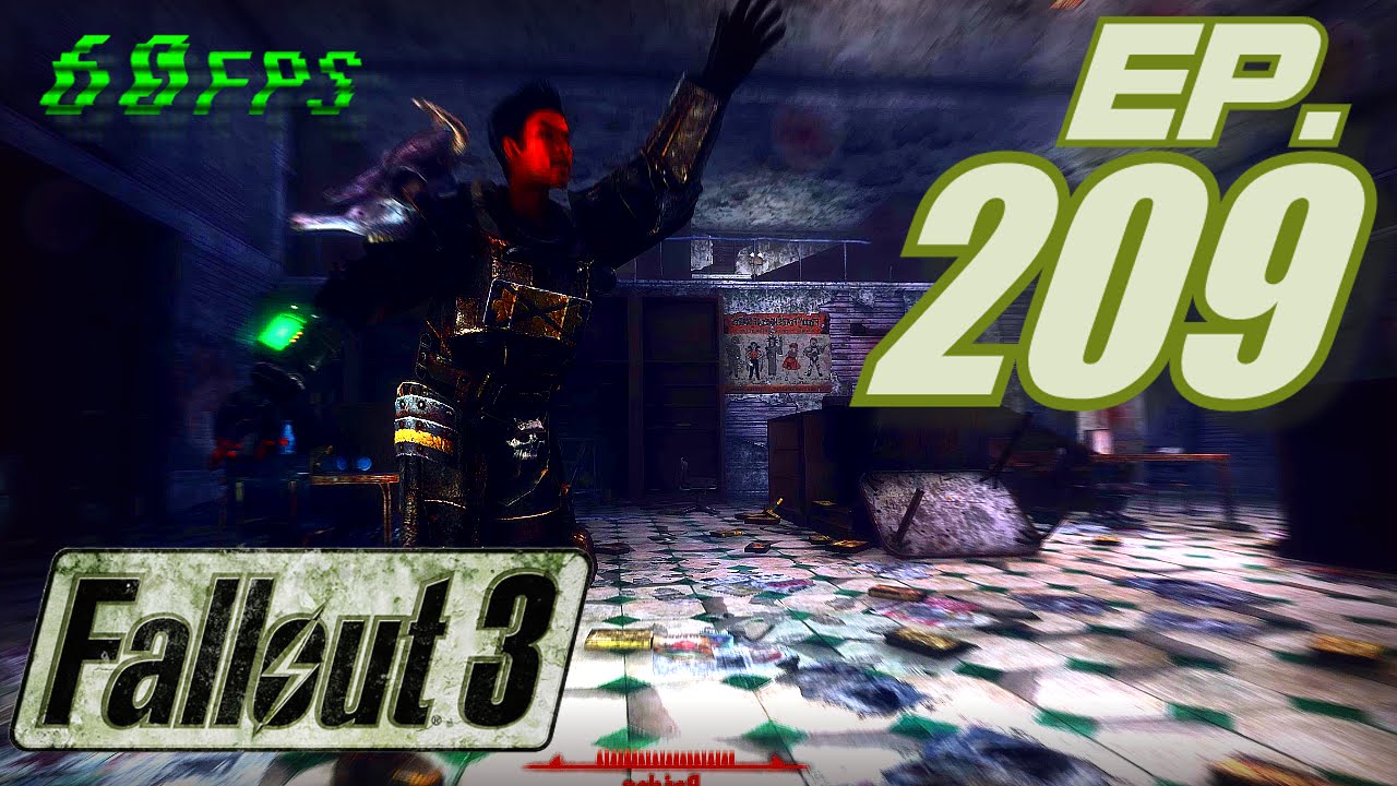 Fallout 3 Gameplay in 60fps, Part 209: Into Arlington Library with the ...