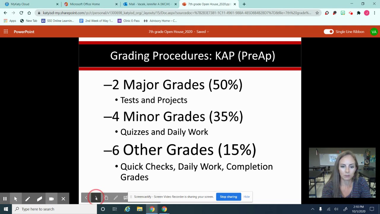 Open house Video- Jennifer Vacek 7th Science - YouTube