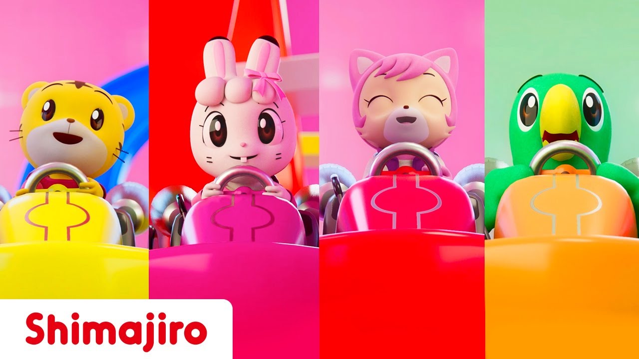 Learn the Colors, Vehicles and many more with Shimajiro Nursery Rhymes ...