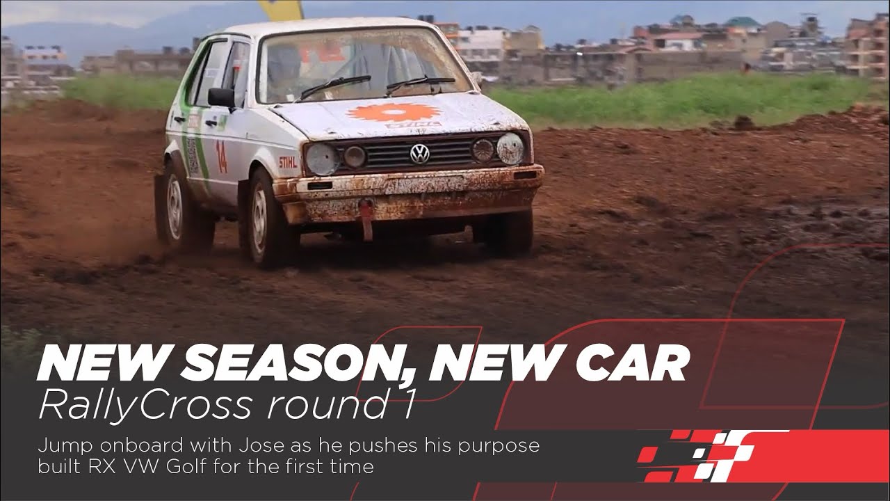 🆕 Season, 🆕 🚘 - Jose in VW Golf | Round 1 - Rallycross Championship ...